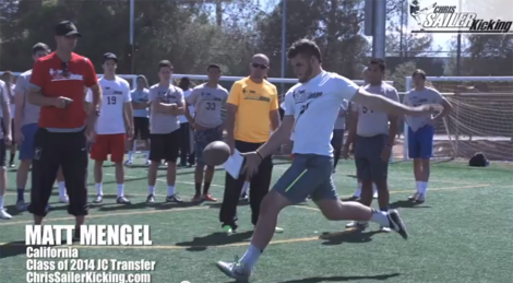 LBCC Transfer Matt Mengel in Line to Kick Off Season For Bruins • Long ...