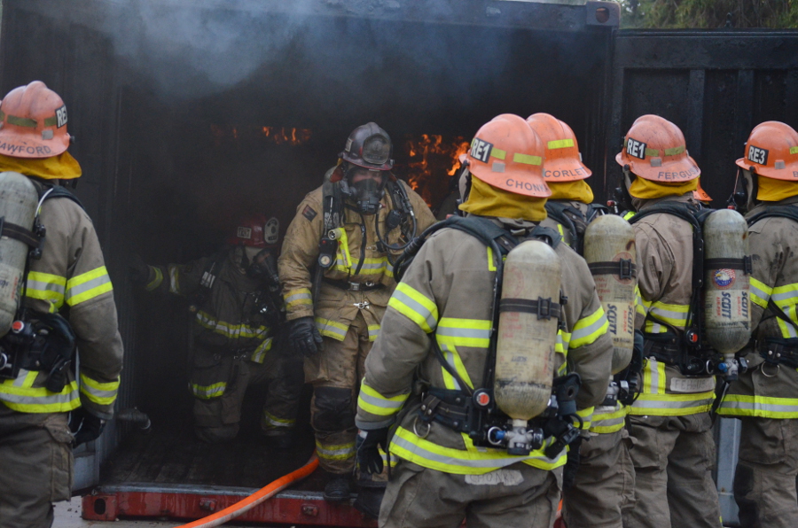 Feel the Heat: An Exclusive First Look Inside the Long Beach Fire ...
