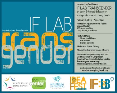 IF LAB: TRANSGENDER, First of Its Kind Discussion Panel in Long Beach ...
