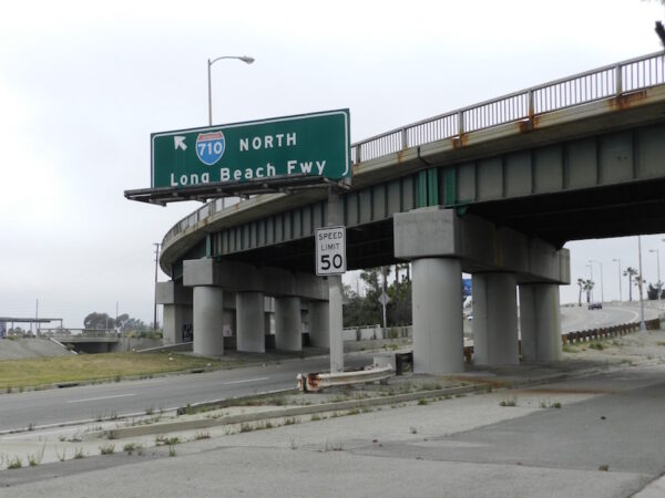 Part of 710 Freeway entrance closed indefinitely after truck damages ...