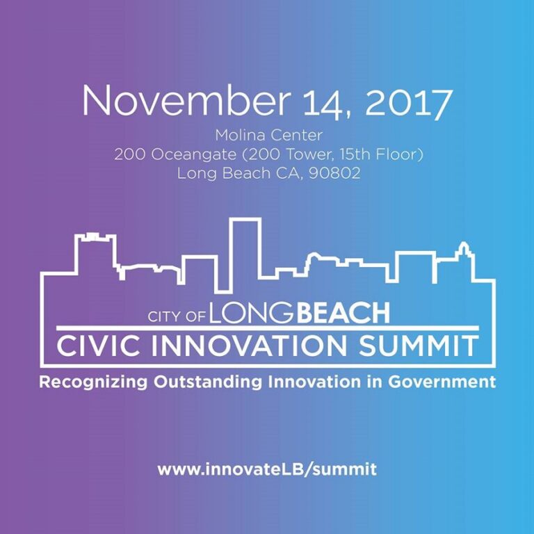 City to Host Second Annual Civic Innovation Summit In Celebration of ...