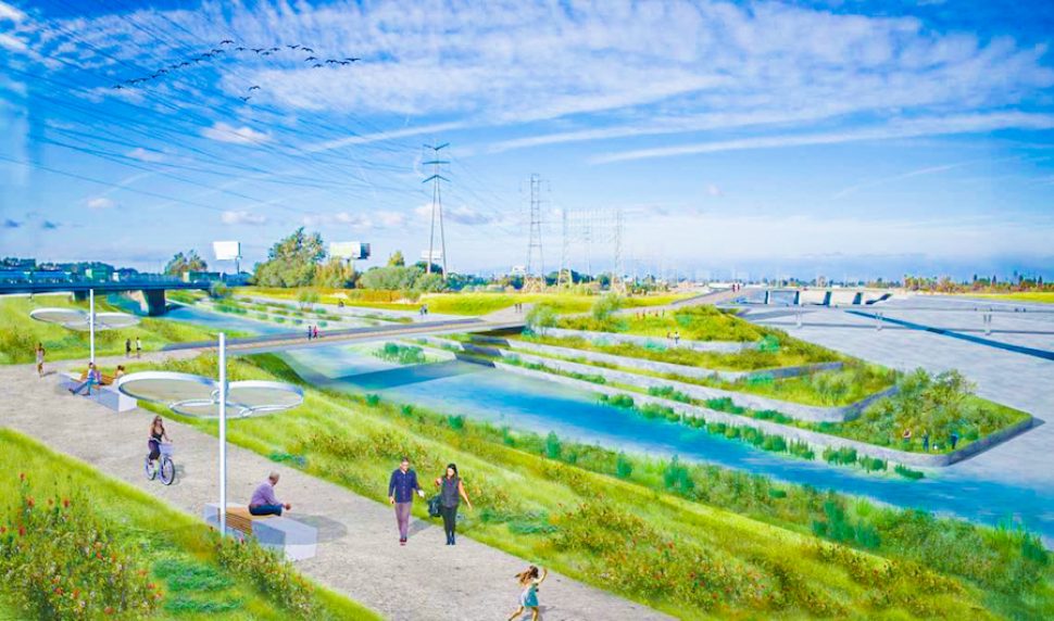 Renderings reveal what the Los Angeles River restoration project ...