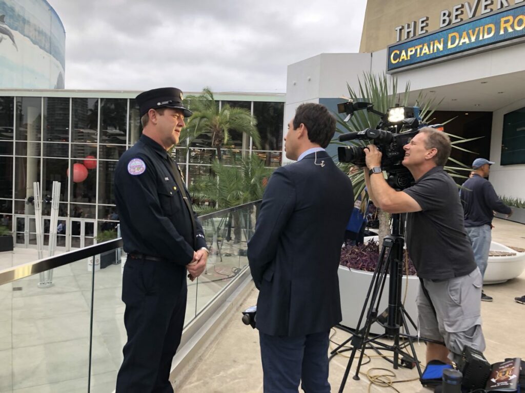 Dozens of fire engines have arrived in Long Beach to honor Capt. David ...