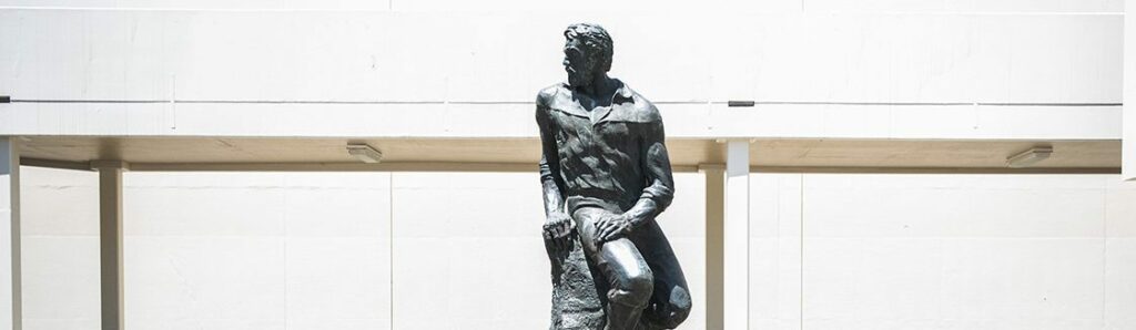 CSULB's mascot Prospector Pete is headed for the crowded mascot burial ...