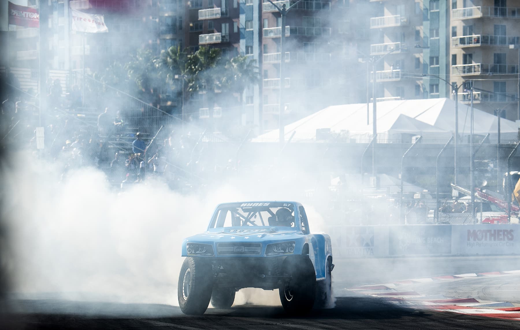 IN PICTURES: SPEED Stadium Super Trucks get super high in first race at ...