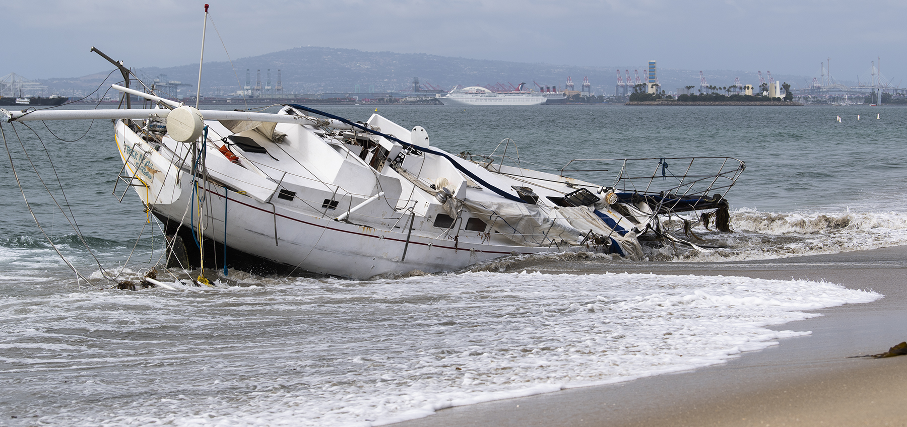 ‘It’s a unique challenge’: Officials to demolish washed-up boat after ...