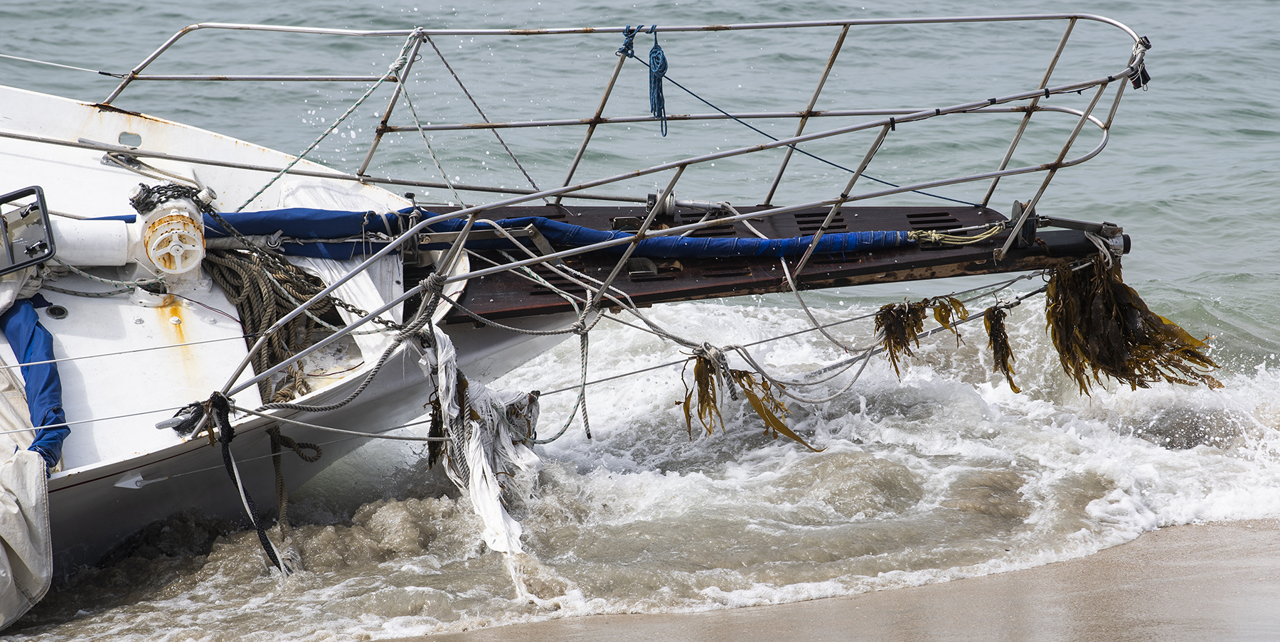 ‘It’s a unique challenge’: Officials to demolish washed-up boat after ...
