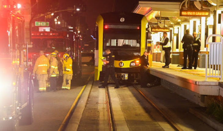 Man run over by A Line train after falling off Downtown Long Beach ...
