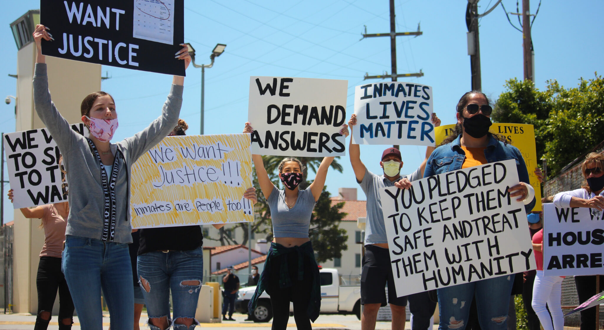 ‘They weren’t sentenced to the death penalty:’ Families protest living ...