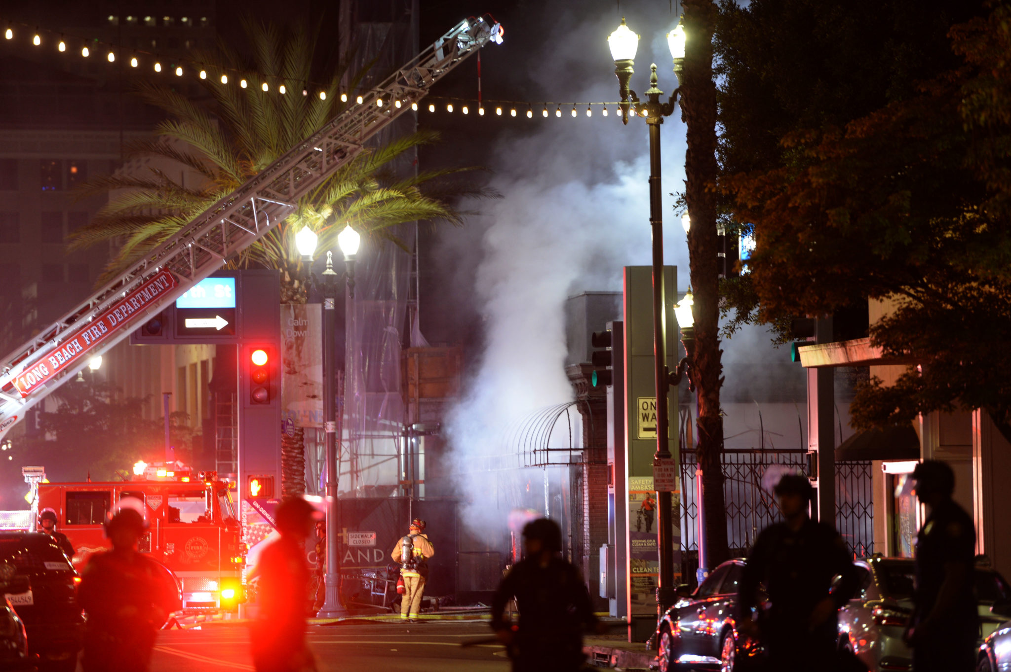 IN PICTURES: A night of chaos in Long Beach • Long Beach Post News