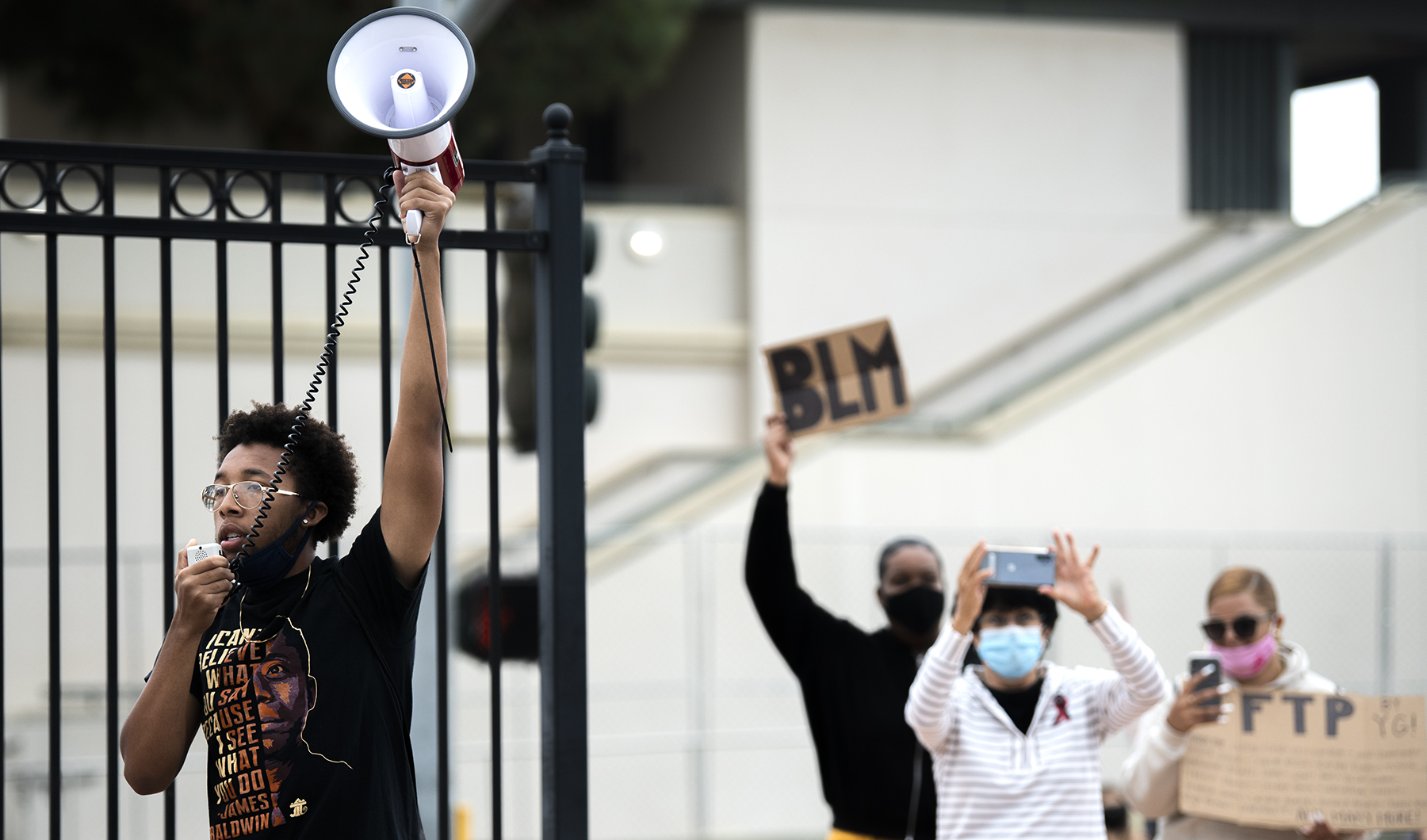 IN PICTURES: A day of peaceful protests in Long Beach • Long Beach Post ...