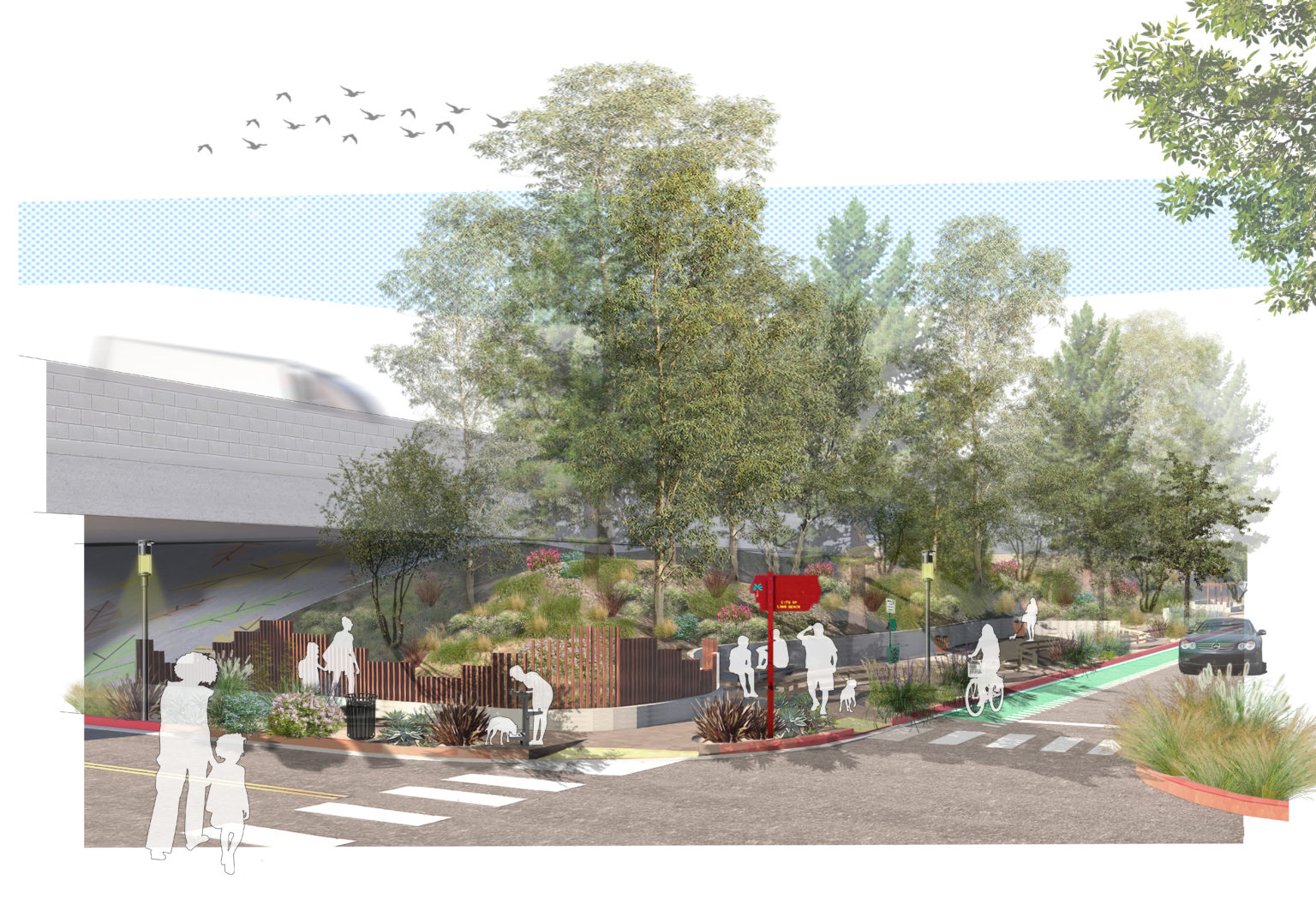 Plan for new park along 91 Freeway in North Long Beach inches closer to ...