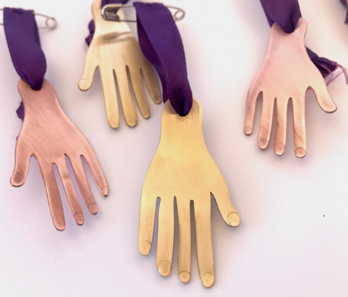 Long Beach artists join worldwide Hand Medal Project to thank ...