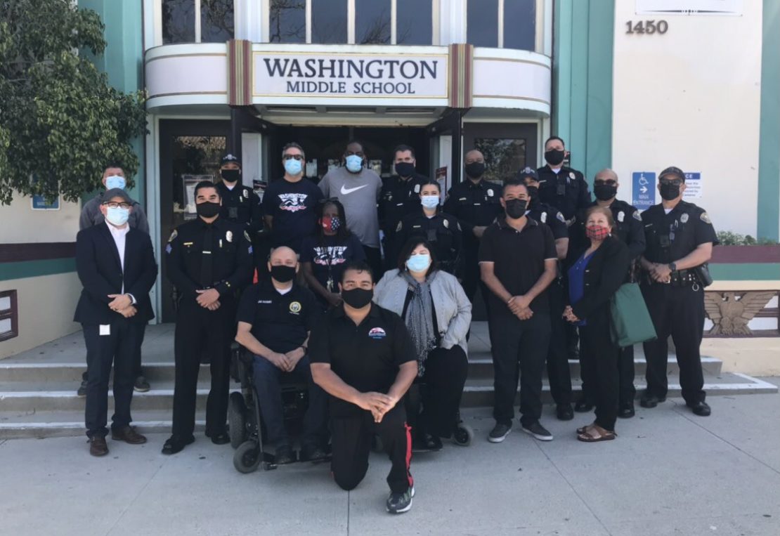 LBPD officers will walk the Washington neighborhood hoping to build ...