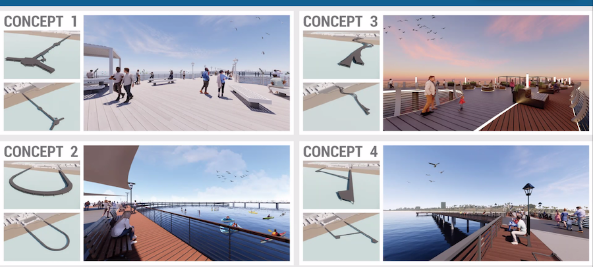 New Belmont Pier concepts unveiled as city hopes to complete ...