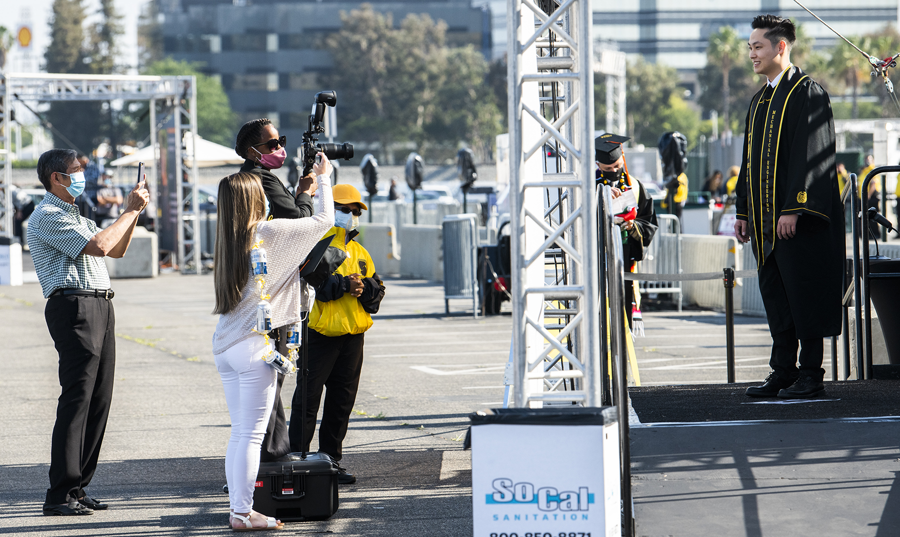 CSULB College of Engineering Classes of 2020, 2021 graduate at Angel ...