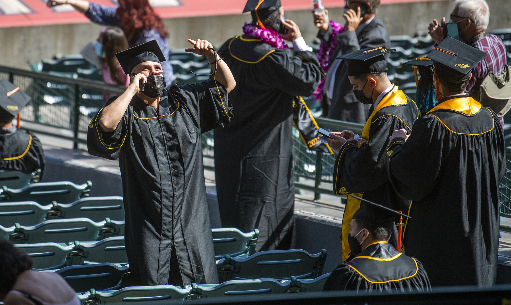 CSULB College of Engineering Classes of 2020, 2021 graduate at Angel ...