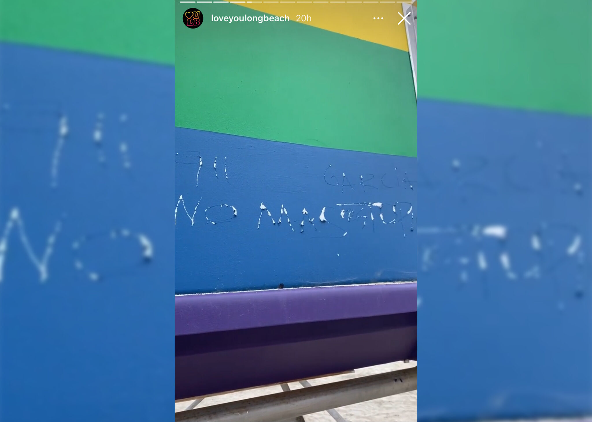 New rainbow-colored Pride tower vandalized after only two months • Long ...