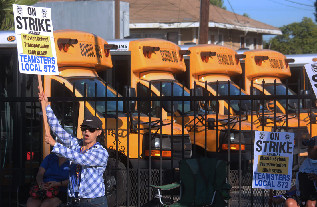 Bus strike that affected hundreds of LBUSD students is over, district ...