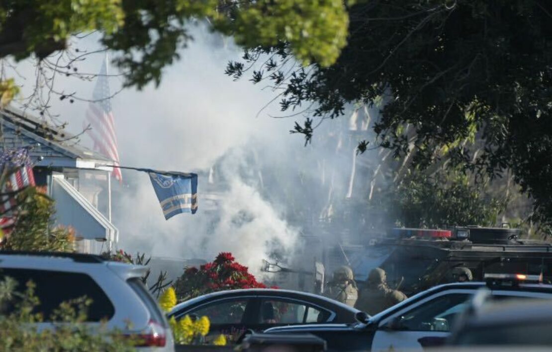 Woman with rifle sparks car chase, standoff near Lakewood-Long Beach ...
