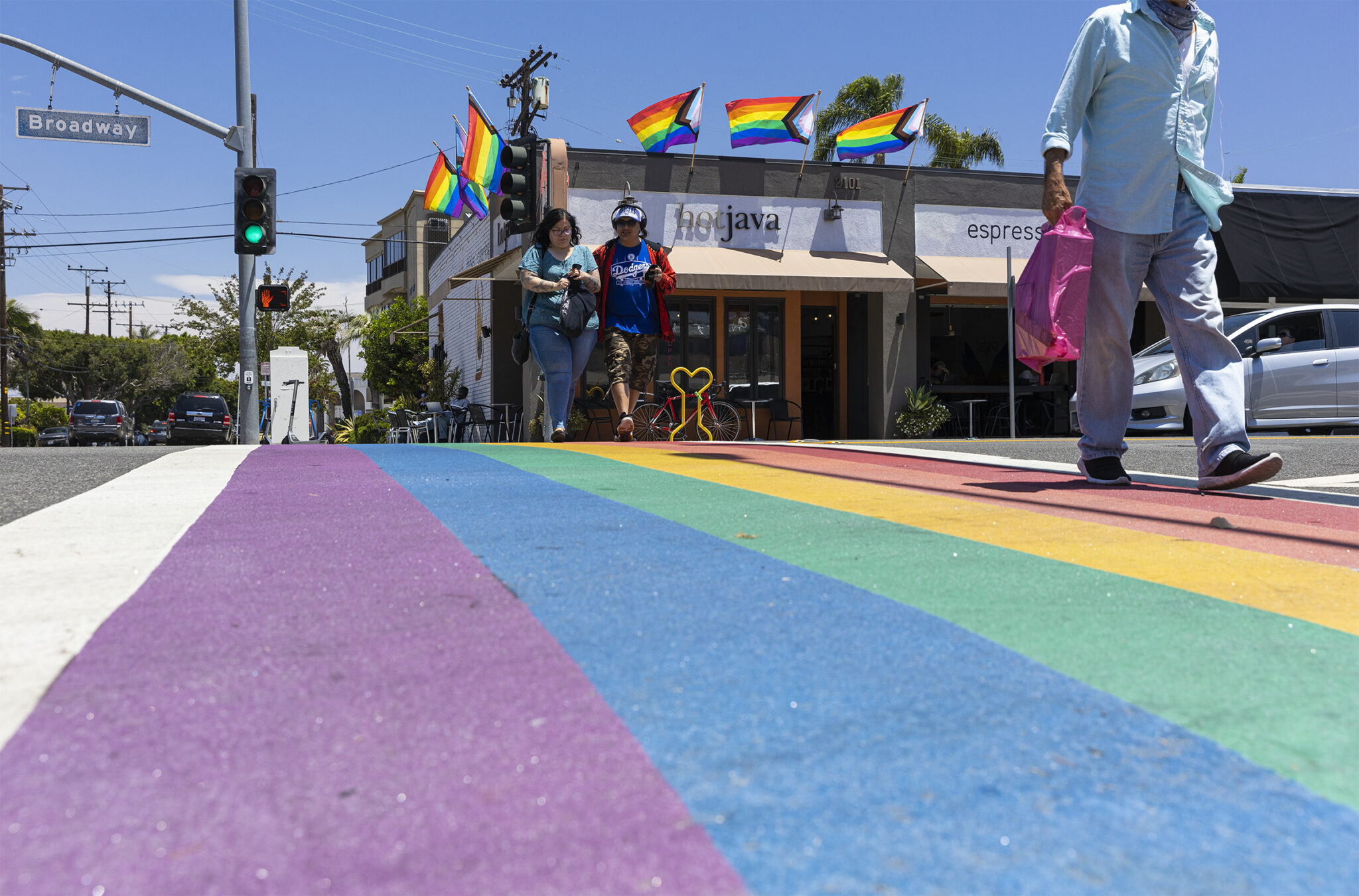 LGBTQ+ cultural corridor on Broadway could include new rainbow lighting ...