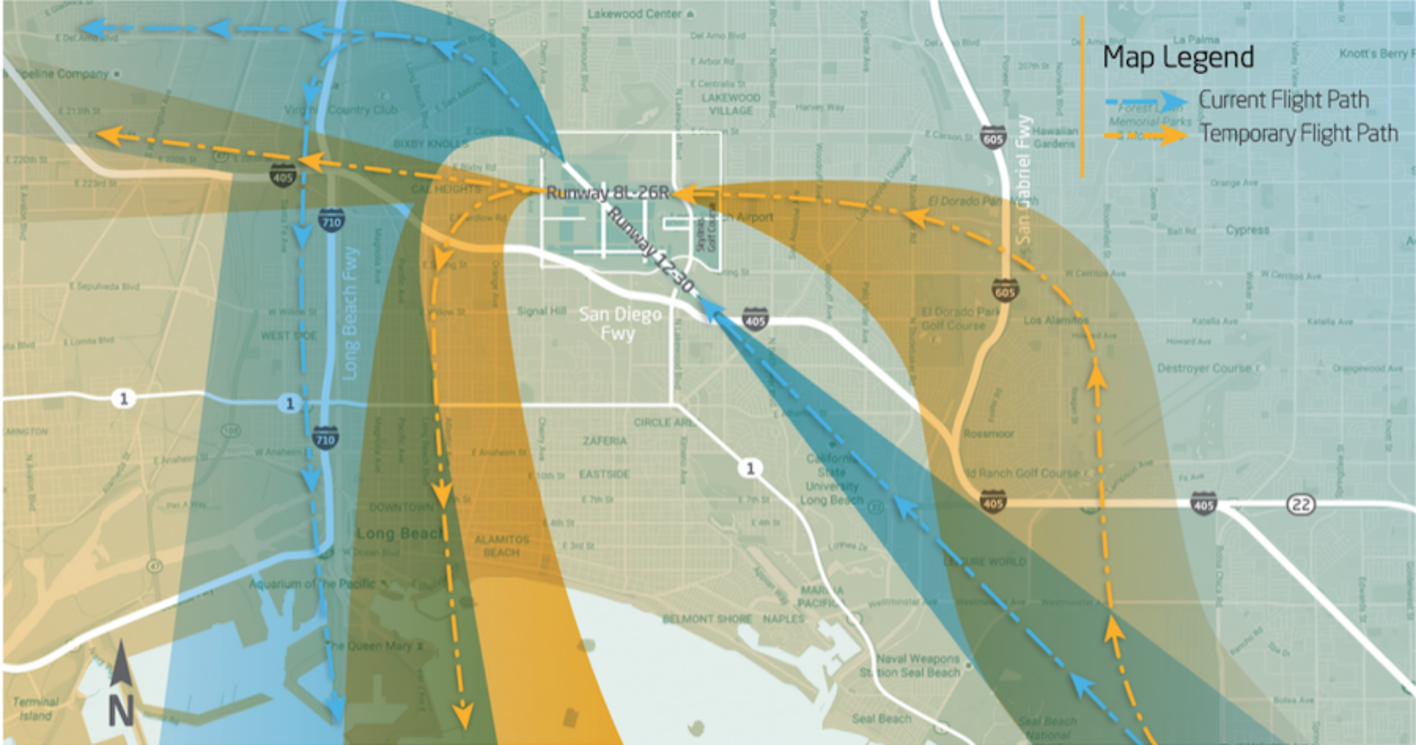 Here's why you may have been hearing planes at night • Long Beach Post News