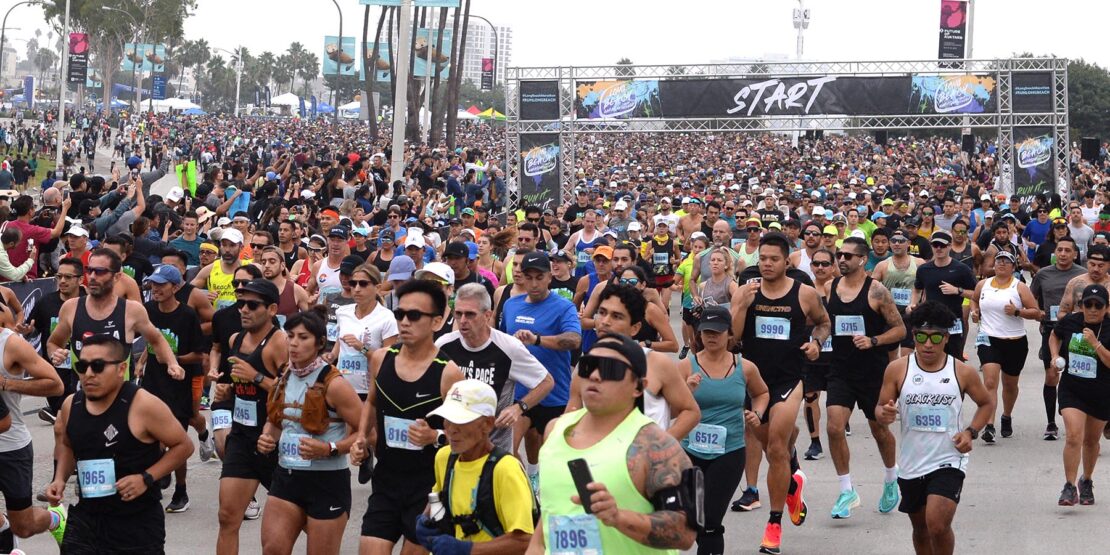PHOTOS: Runners take on 38th annual Long Beach Marathon • Long Beach ...
