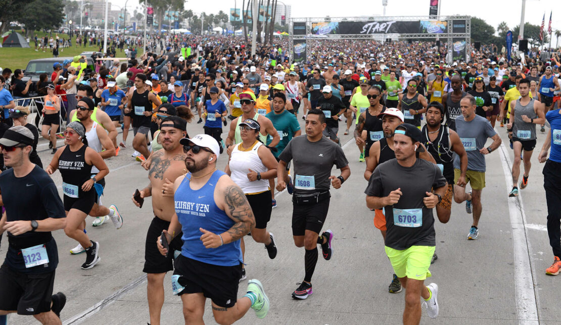 PHOTOS: Runners take on 38th annual Long Beach Marathon • Long Beach ...