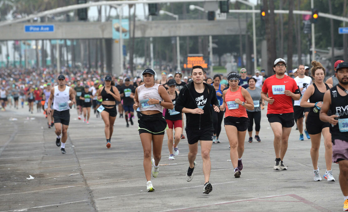 PHOTOS: Runners take on 38th annual Long Beach Marathon • Long Beach ...