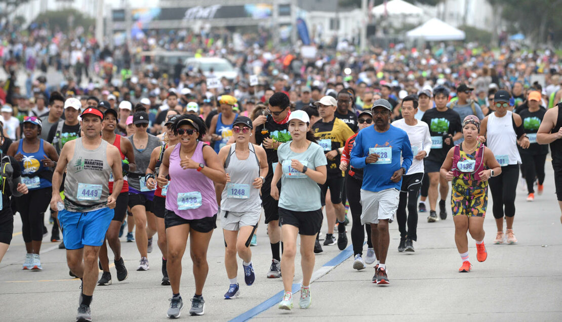 PHOTOS: Runners take on 38th annual Long Beach Marathon • Long Beach ...
