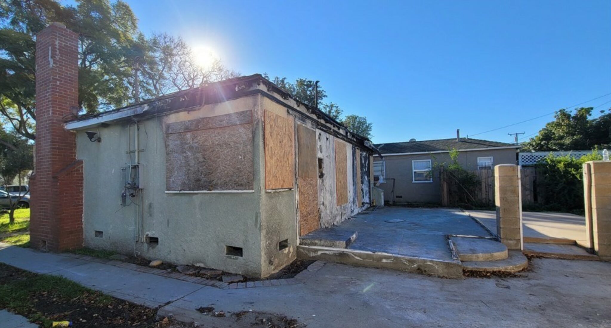 Your choice in Wrigley: a $615K burned up house or a $1.1M turnkey ...