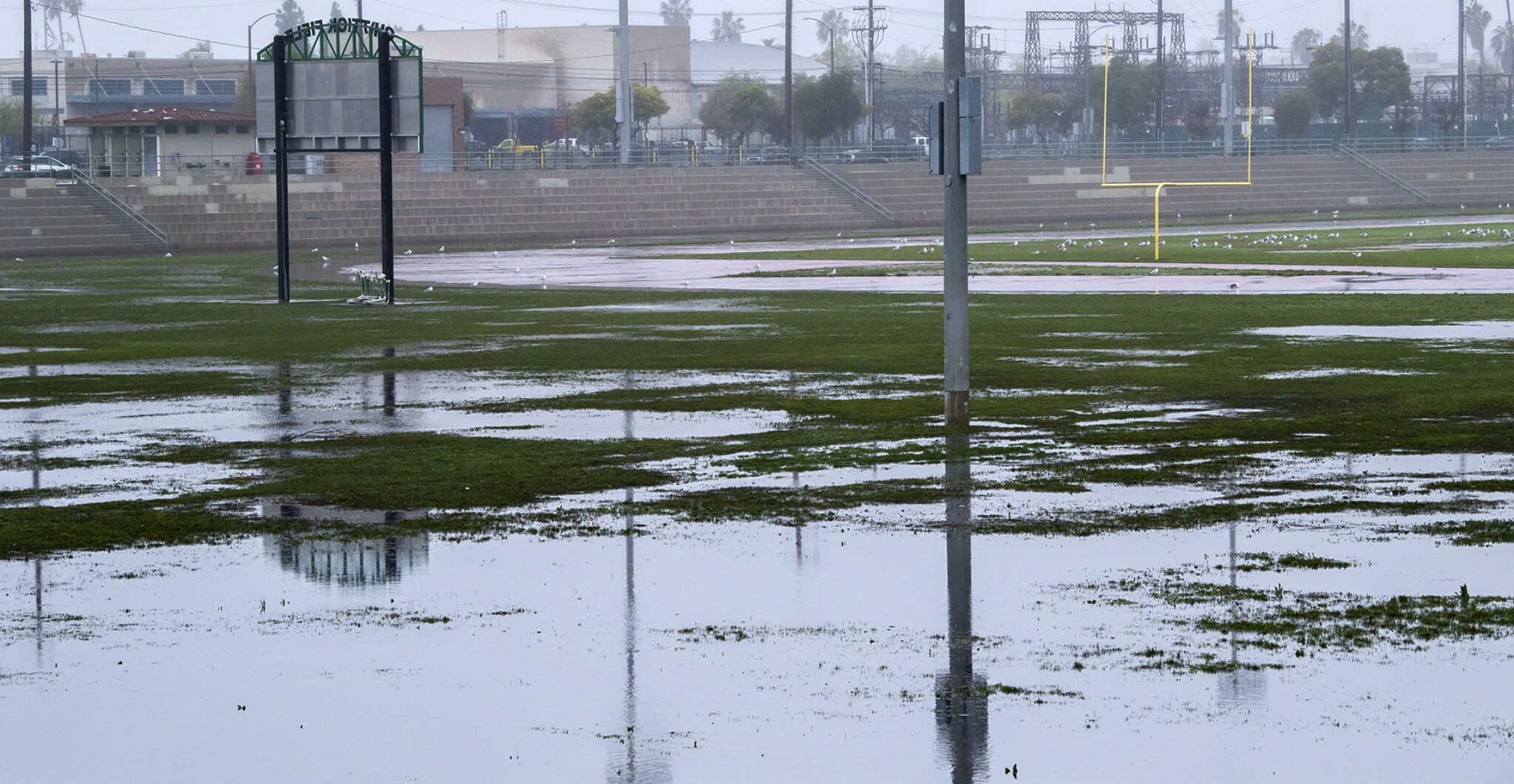 After the rain, a flooded Chittick Field reminds us of its purpose and ...
