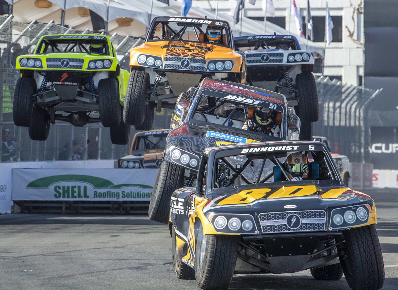 Photos: Trucks fly and tires screech in 48th annual Long Beach Grand ...