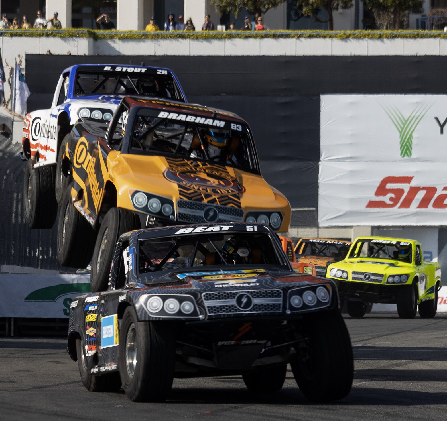 Photos: Trucks fly and tires screech in 48th annual Long Beach Grand ...