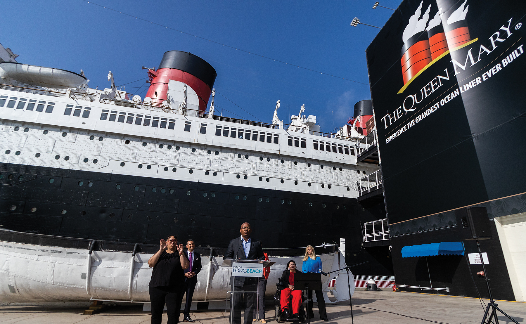 Proposed land swap between port, city would provide $12M for Queen Mary repairs • Long Beach ...