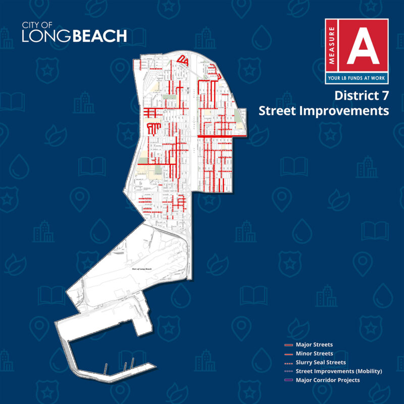 Here's where Long Beach roads will be repaired over the next few years ...