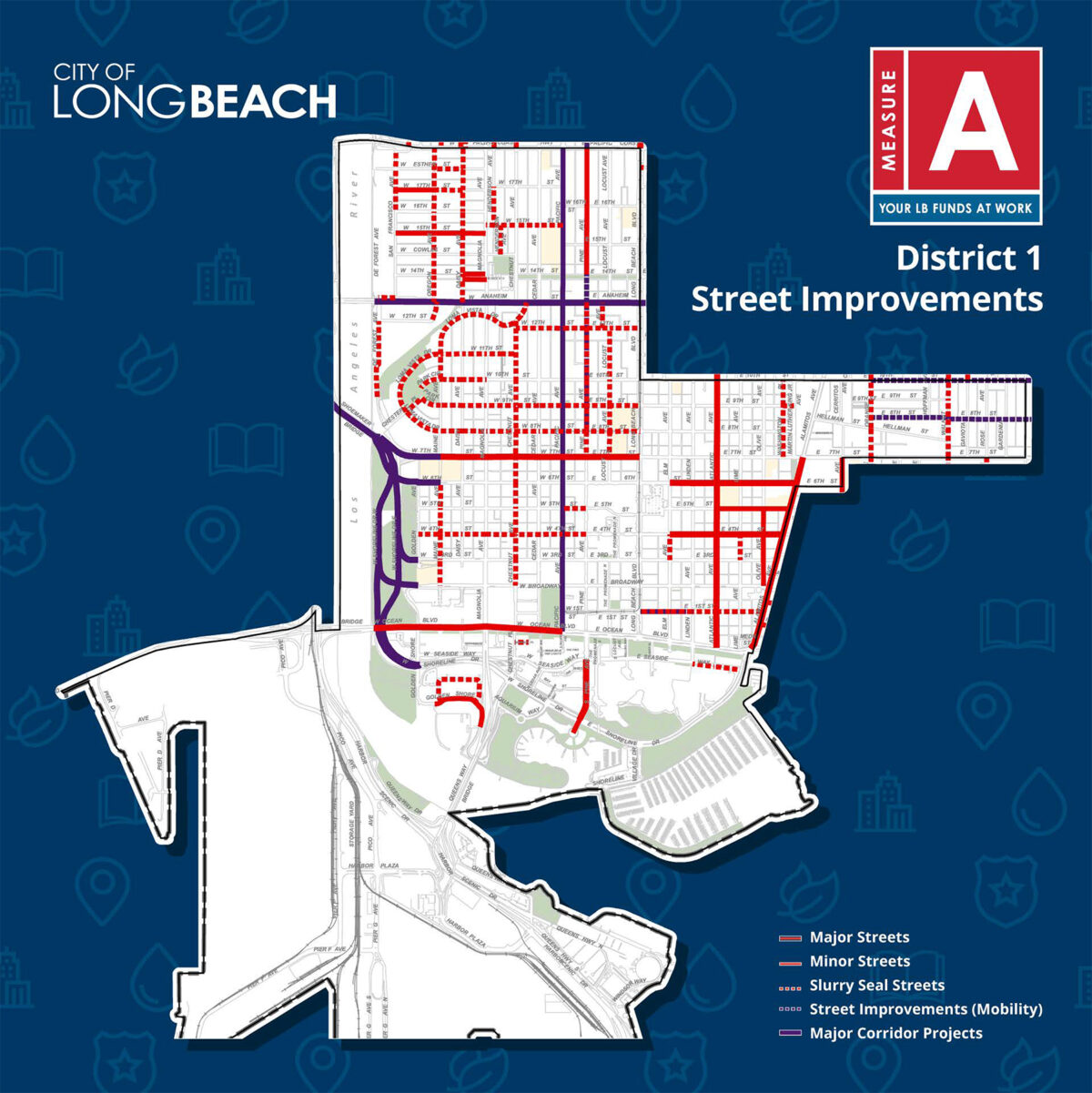 Here's where Long Beach roads will be repaired over the next few years • Long Beach Post News