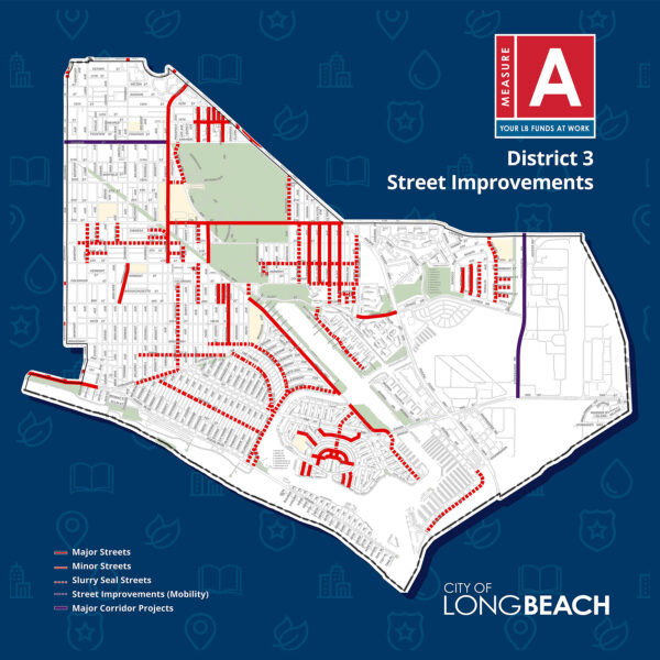 Here's where Long Beach roads will be repaired over the next few years ...