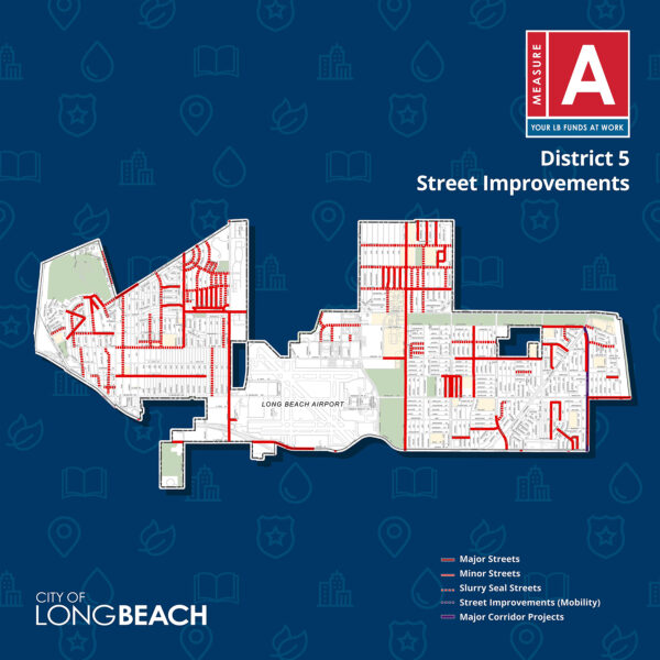 Here's where Long Beach roads will be repaired over the next few years ...