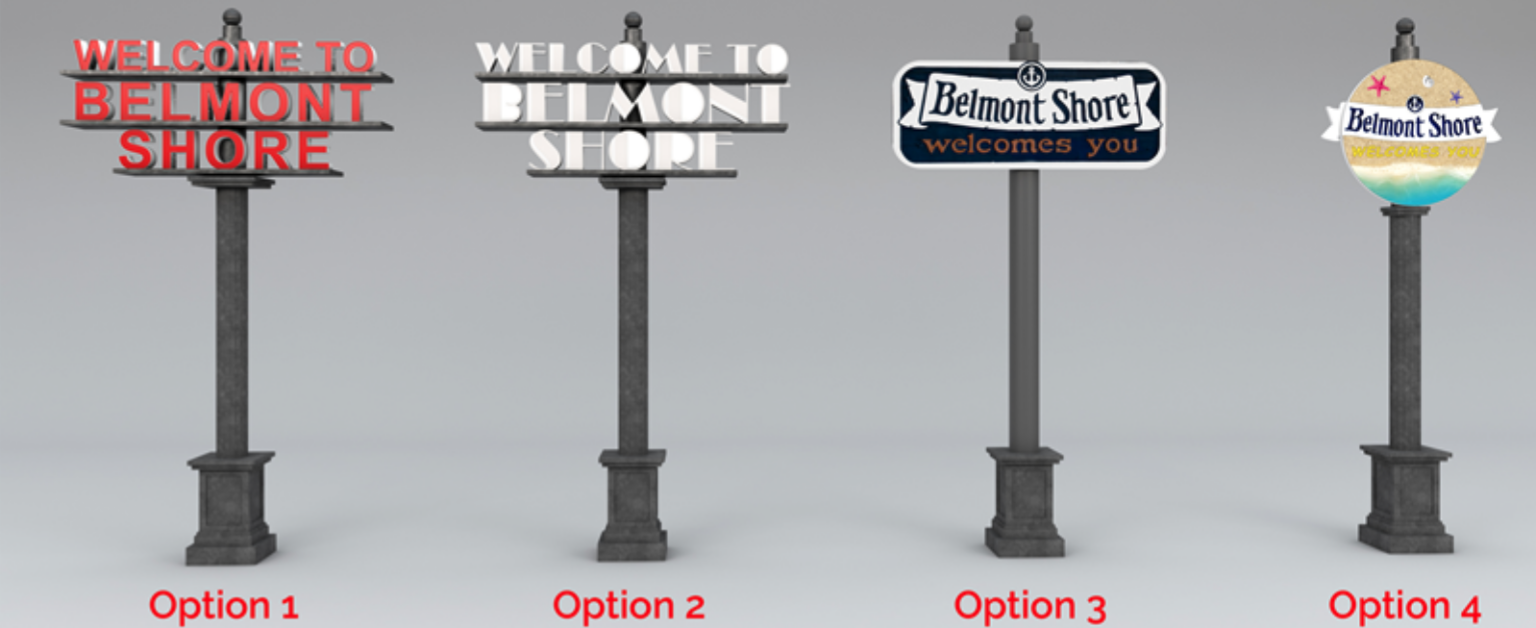 Survey says: The traditional Belmont Shore sign is coming back • Long ...