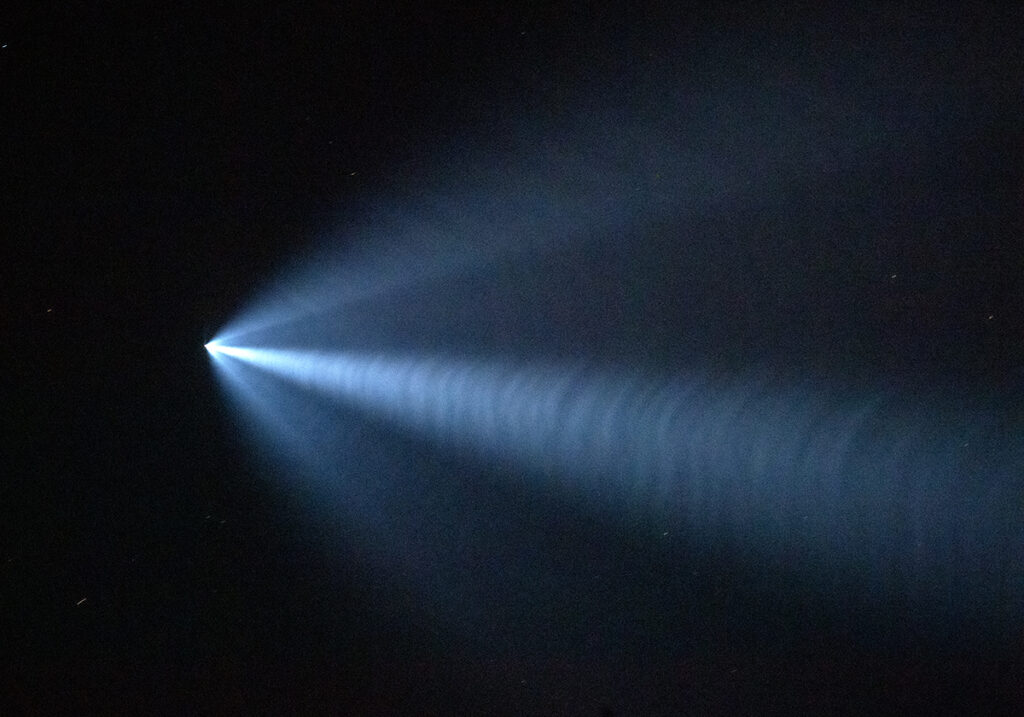 SpaceX launch gives Southern California a light show • Long Beach Post News