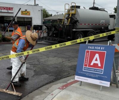 Long Beach hopeful its new 'slurry seal' team can help address a ...