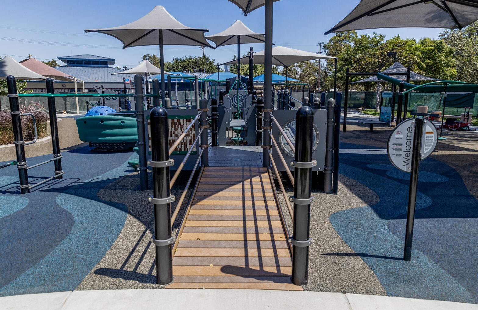 2 years after fire, Admiral Kidd Park playground is restored • Long ...