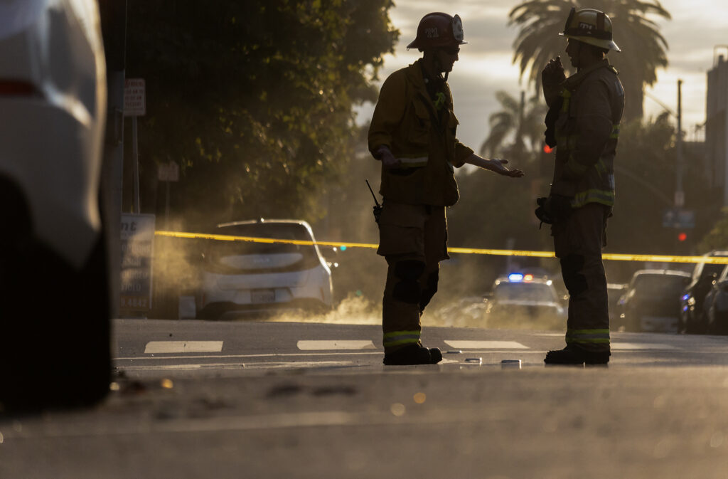 Crews work to address underground vault explosion in Downtown Long ...