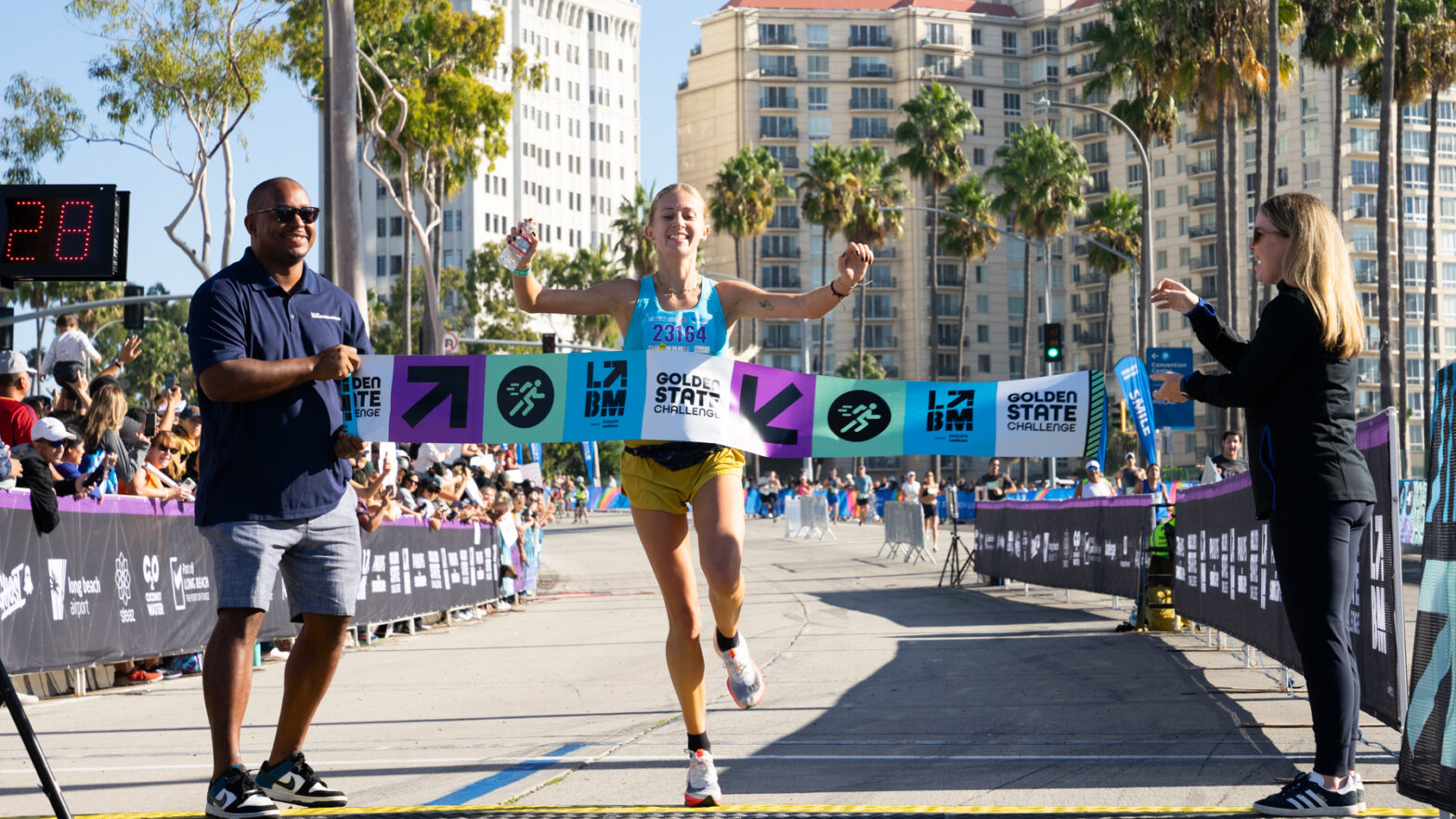 A local runner won the Long Beach marathon. She surprised even herself ...