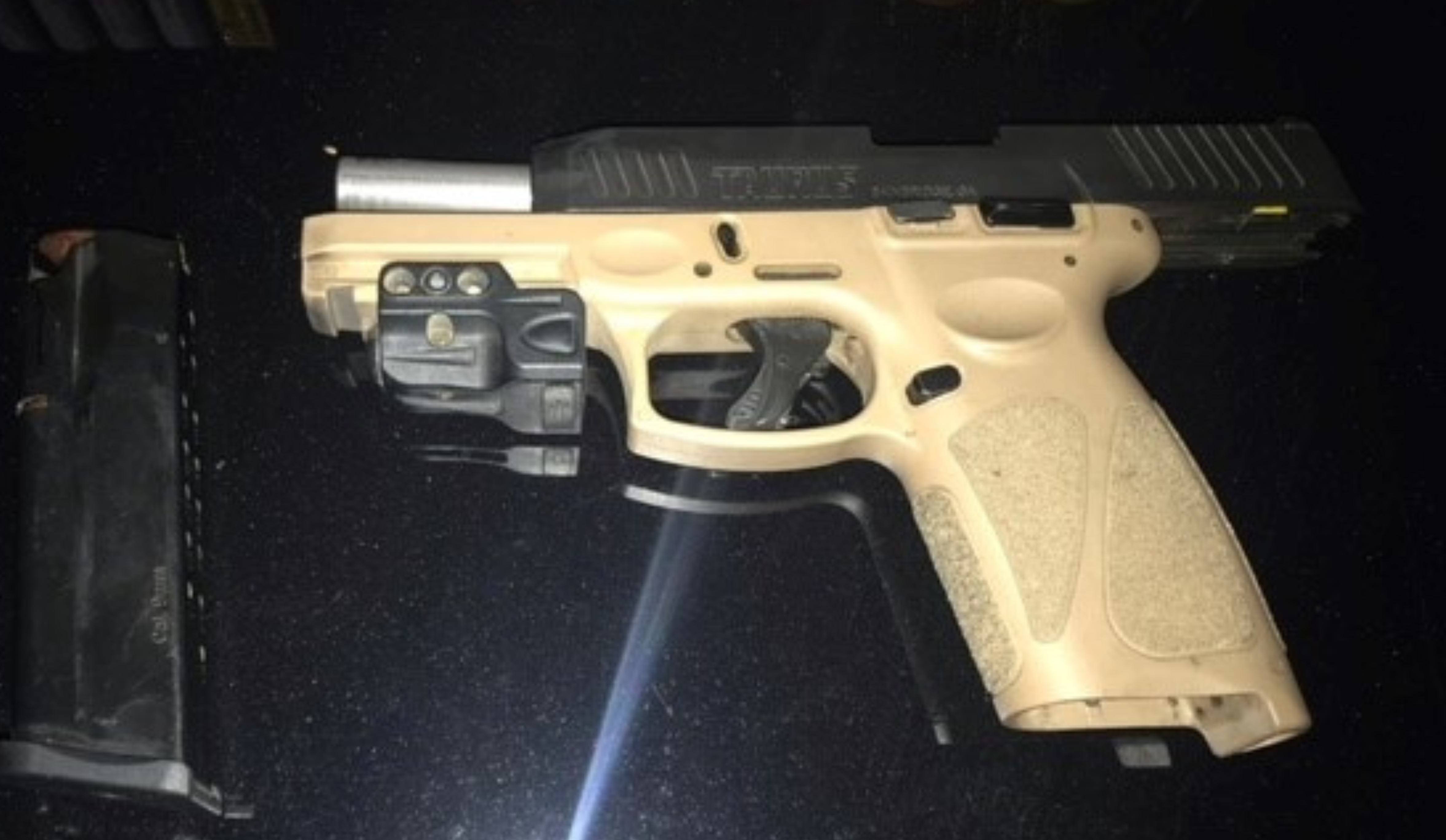 Officers arrest man setting off fireworks after they find a gun in his ...