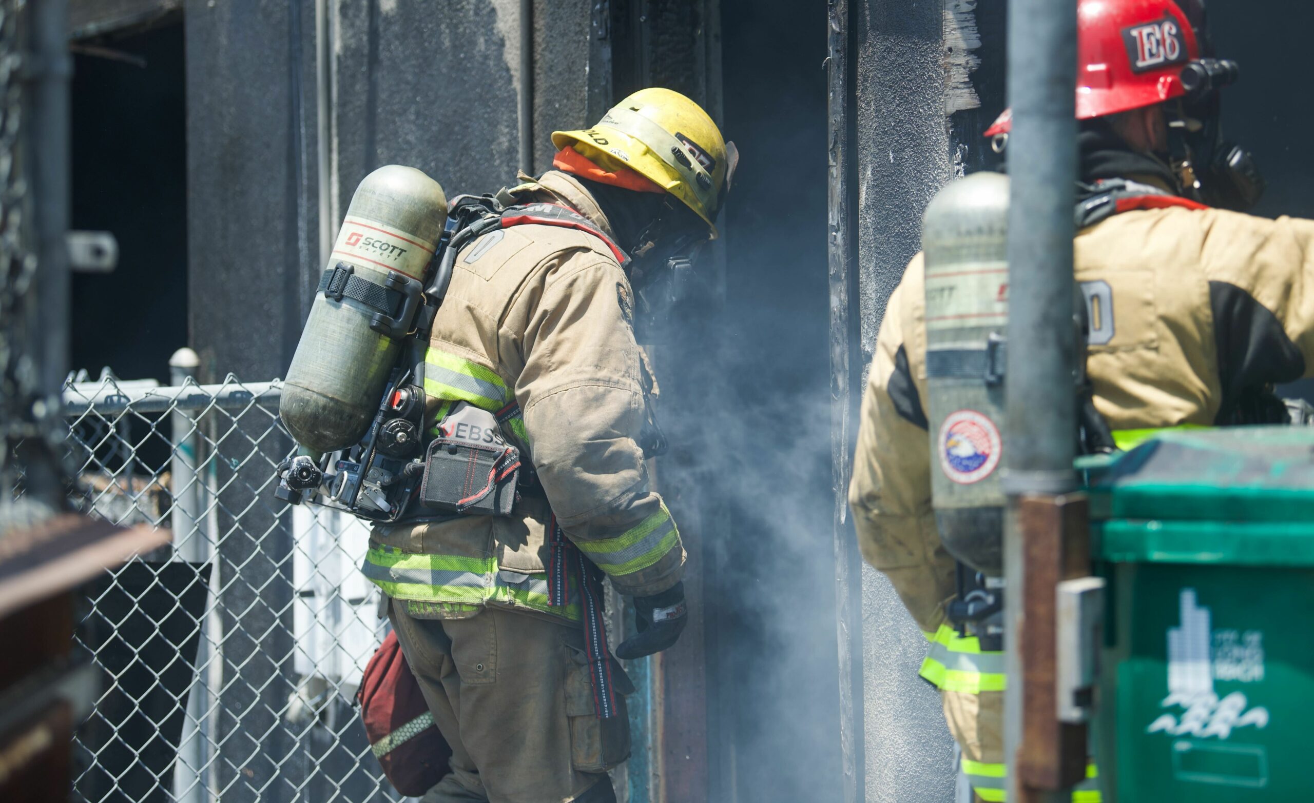 Large fire chars vacant building near Poly High School • Long Beach ...
