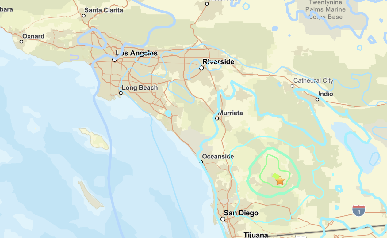 5.2 earthquake centered near San Diego rattles SoCal • Long Beach Post News