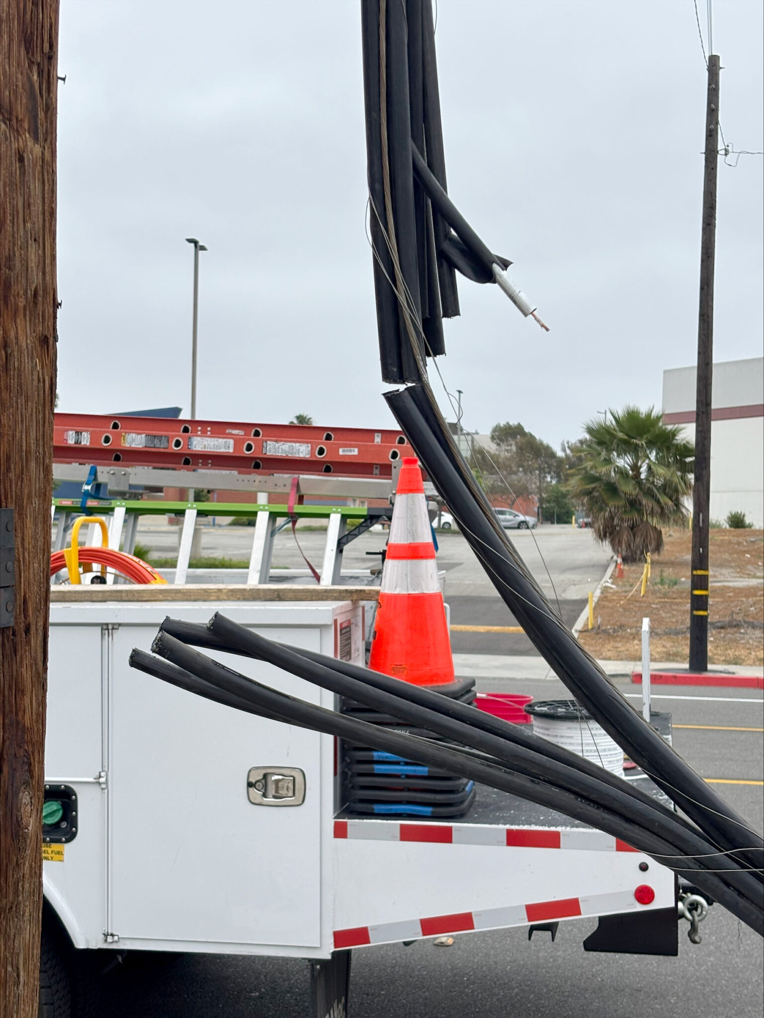 Spectrum says its lines were cut in a ‘criminal act of vandalism’ that ...