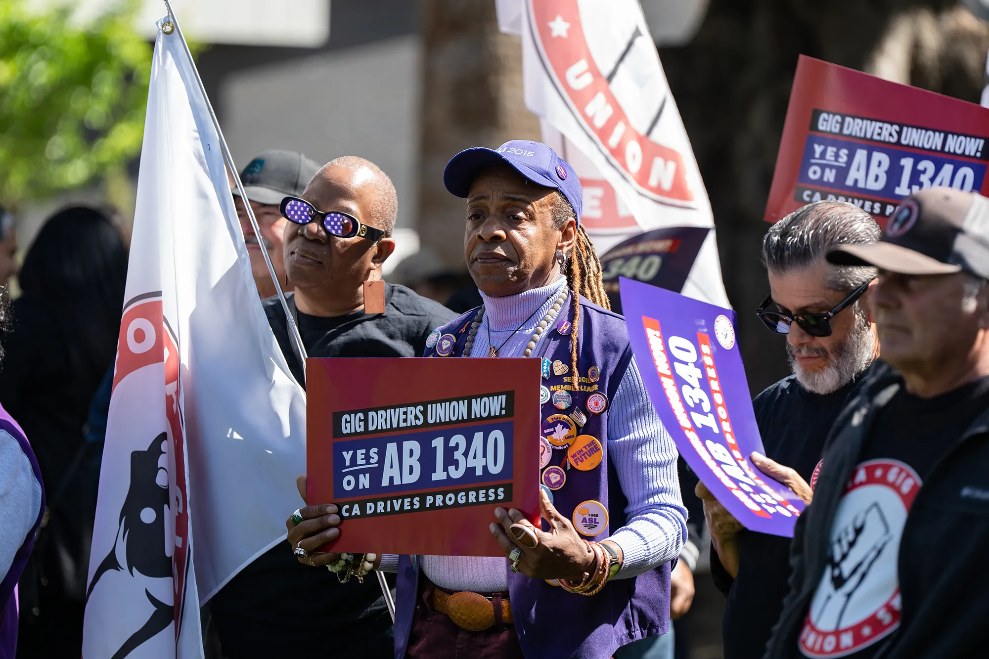 California Uber and Lyft drivers closer to being able to unionize after ...